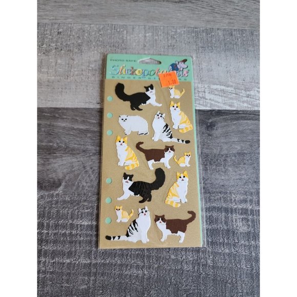 Stickopotamus | Office | Vtg Stickopotamus Scrapbook Binder Stickers ...